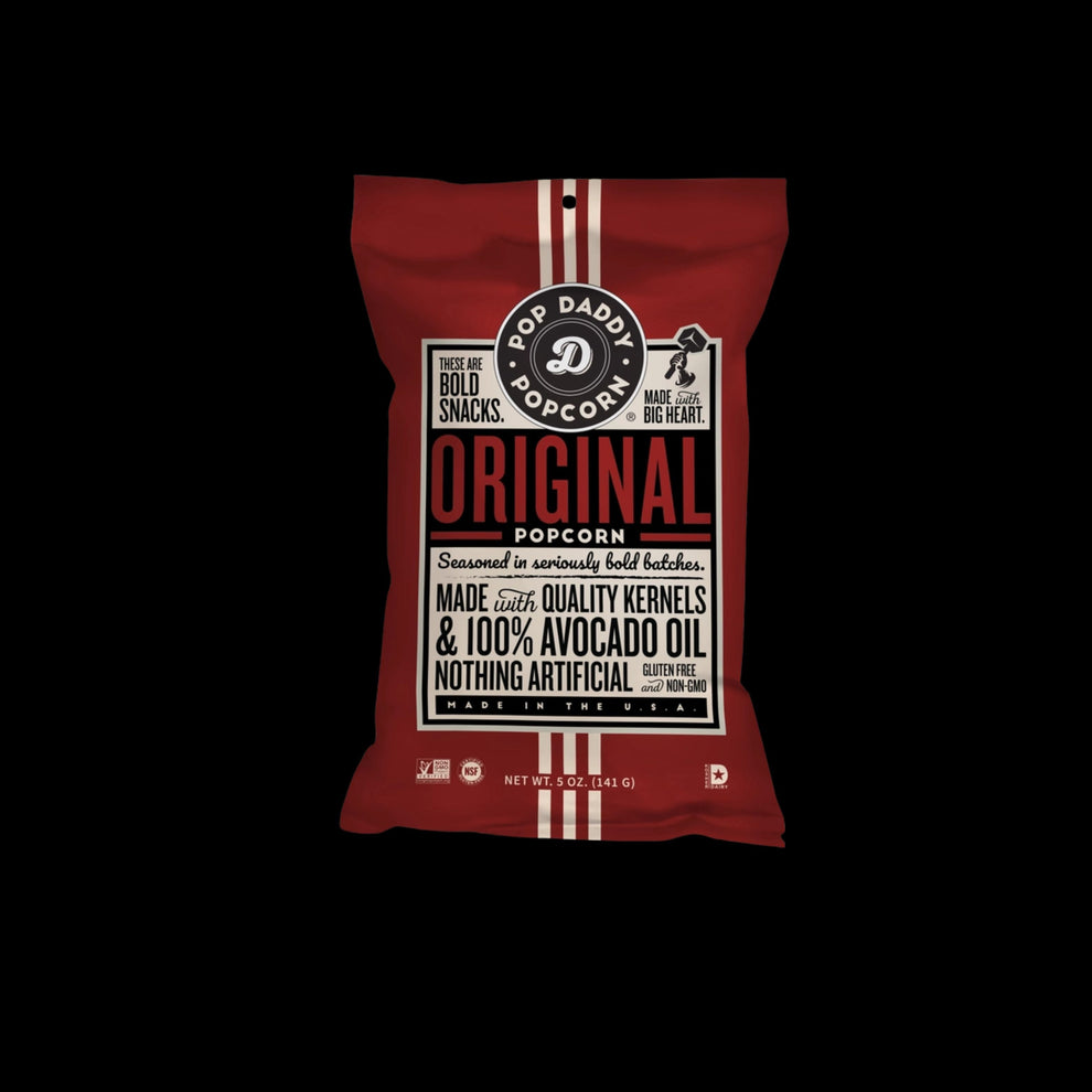 Pop Daddy – Original Flavor Popcorn 5.0oz – Solovey Kitchen